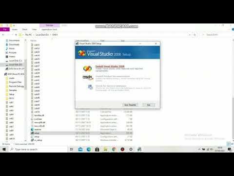 Install Visual Studio 2008 - YouTube