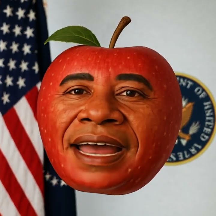 Fruit Obama Sings ‘Gangster's Paradise’ by Coolio #ai #shorts - YouTube