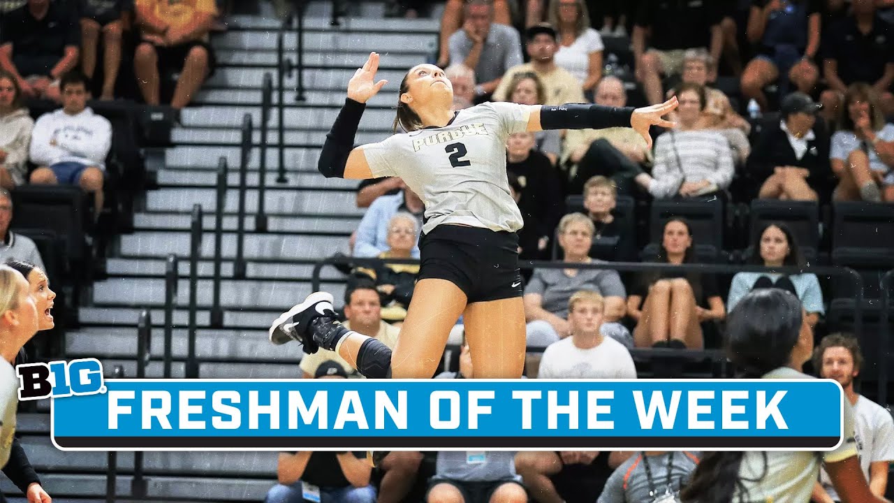 Chloe Chicoine Highlights | B1G Volleyball Freshman of the Year | Oct ...