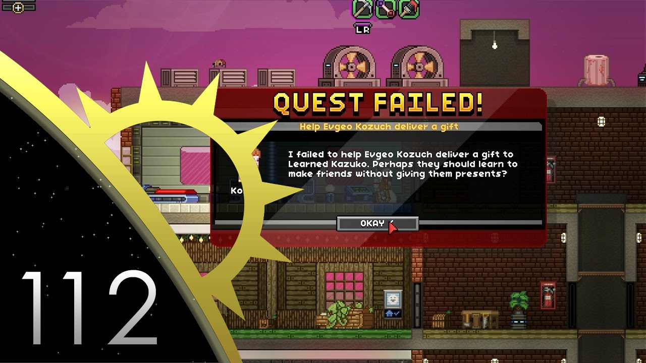 Starbound - Ep112 - Quest Failed! (Glad Giraffe) - YouTube