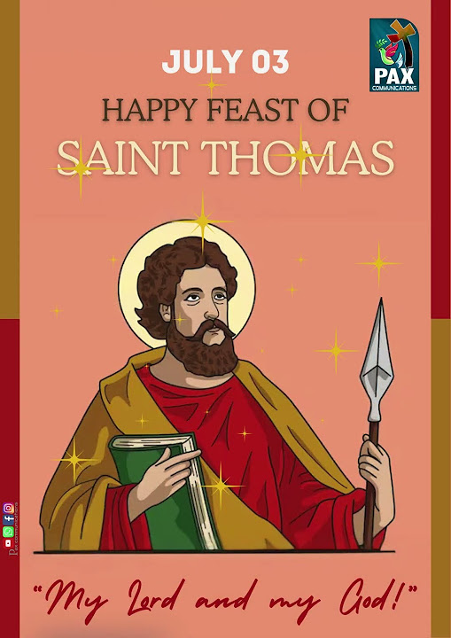July-3 | St.Thomas Day ️🤍 - YouTube