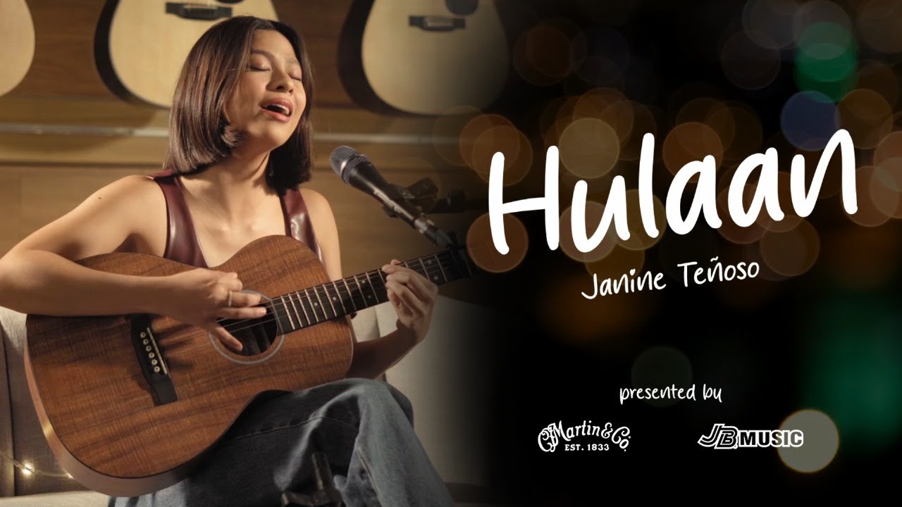 Janine Teñoso - Hulaan Live Performance at JB Music Flagship Store ...