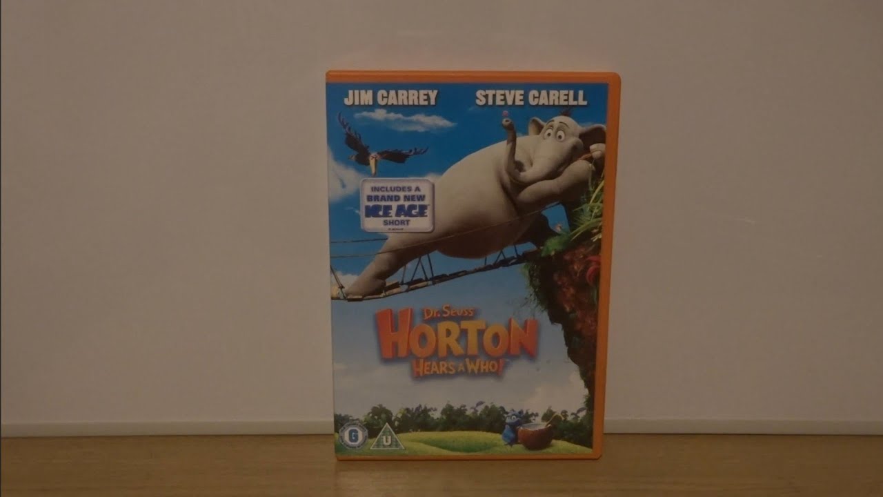 Horton Hears A Who (UK) DVD Unboxing - YouTube