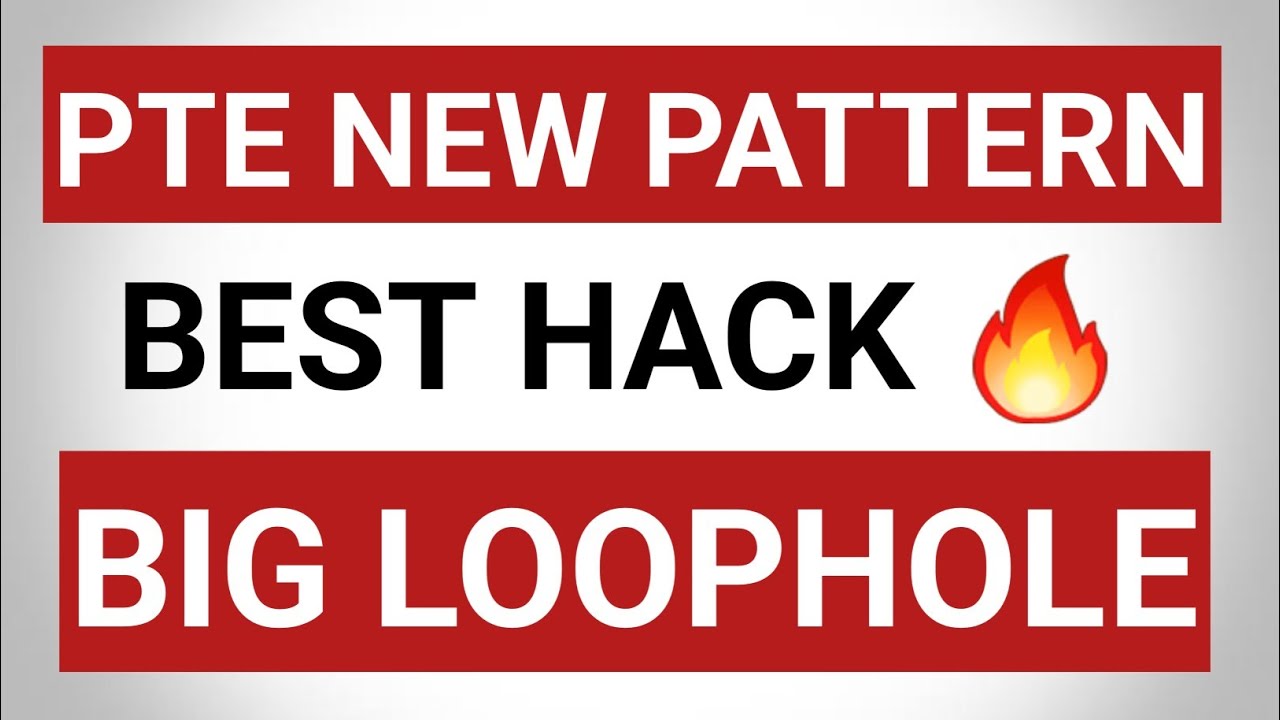 PTE hack | Speaking trick PTE | One line strategy | Good news for PTE ...