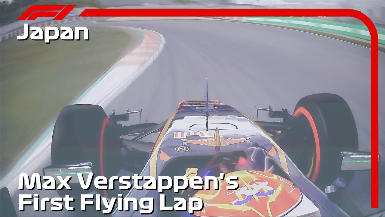 Max Verstappen's First Flying Lap | Japanese Practice 2014 | Assetto ...