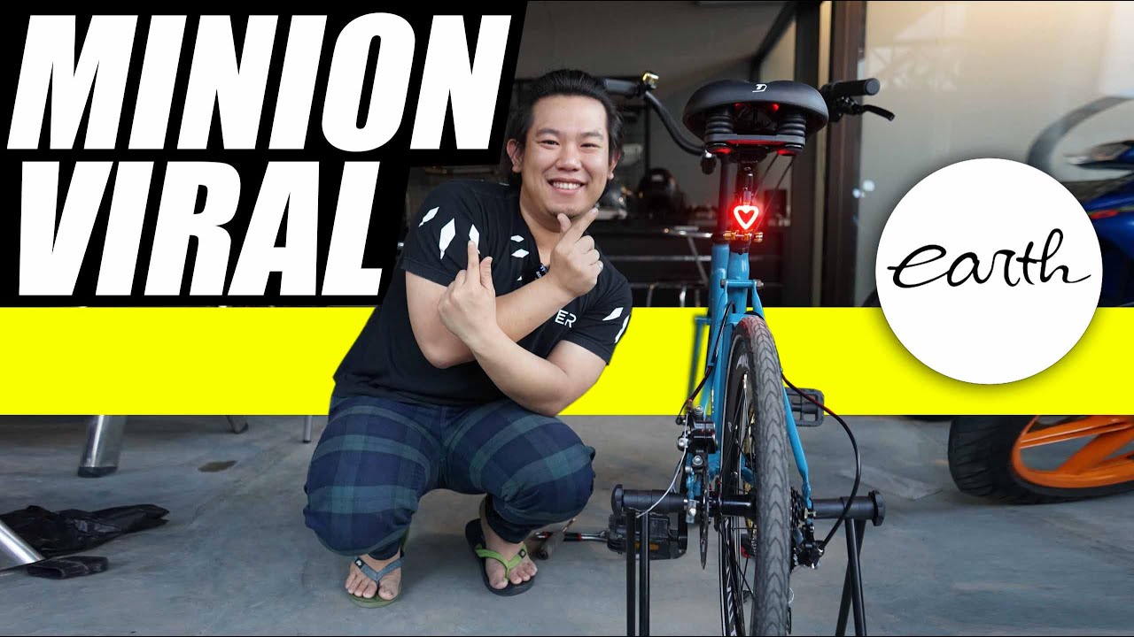 MODIFIKASI SEPEDA MINION "EARTH BIKE 01" TELAH SELESAI DAN DI COATING # ...