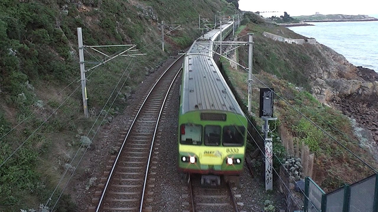 8300 Class Dart Train number 8332 - Killiney, Dublin - YouTube