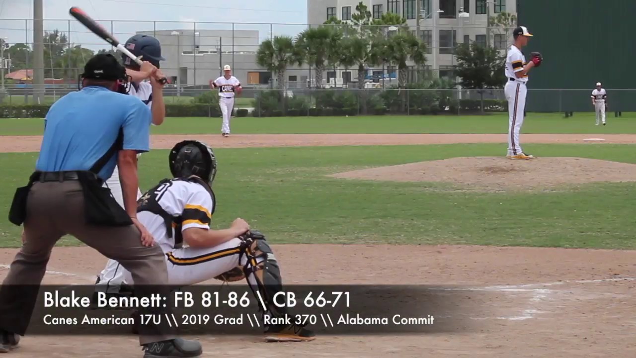 2019 LHP Blake Bennett - YouTube