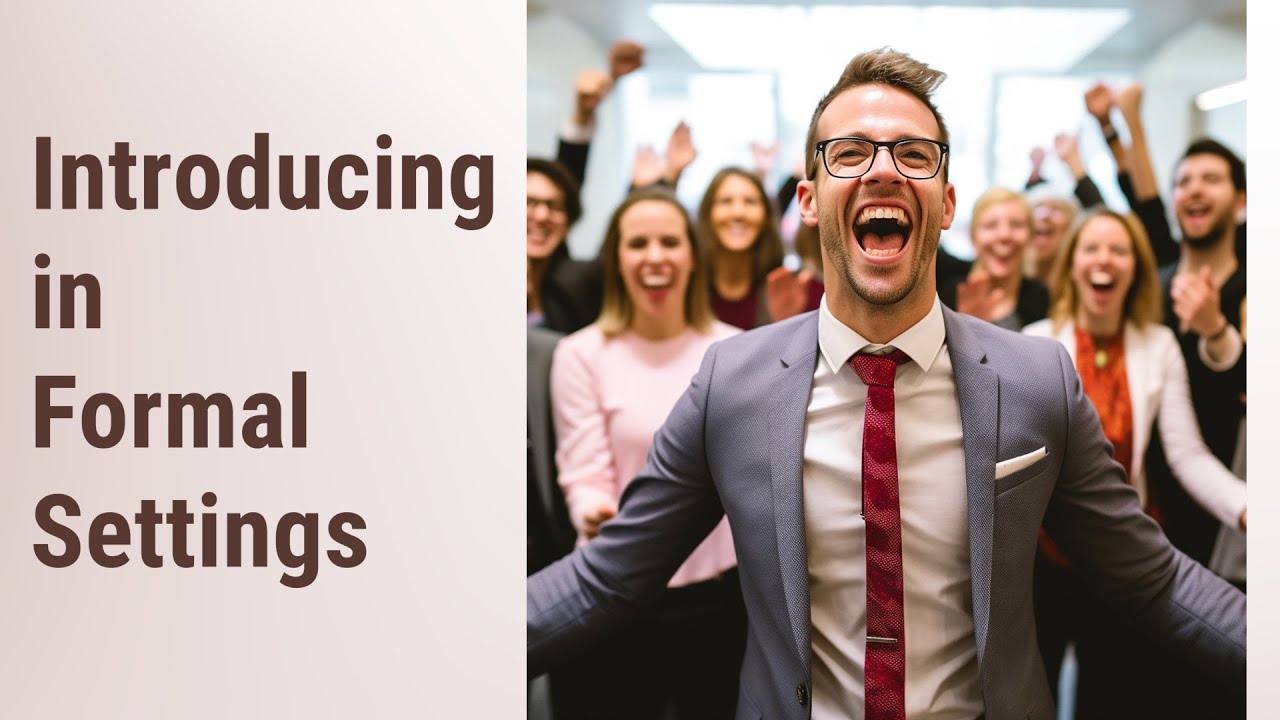 The Art of Introducing in Formal Settings: An Essential Skill in ...