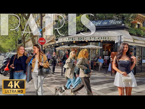 [🇫🇷Paris France 4K 120FPS Walking Tour] Paris Walk in Latin Quarter 15/April/2026