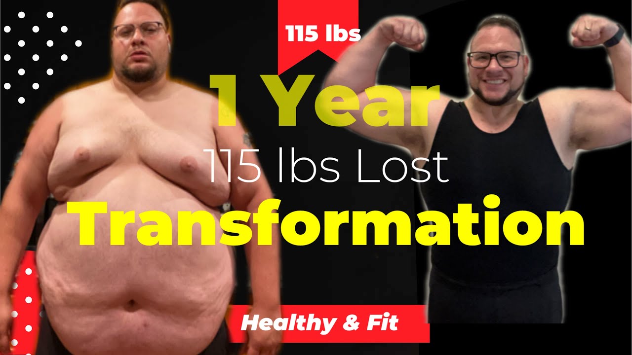 One Year Fitness Transformation - YouTube