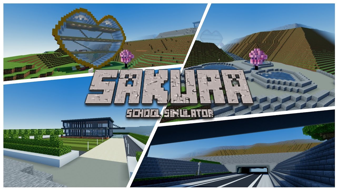 Heart House (Quarry) - Sakura School Simulator di Minecraft? #15 - YouTube