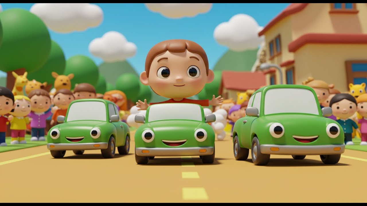 Traffic Jam Count – Cars on the Move! | Fun Counting Song for Kids ...