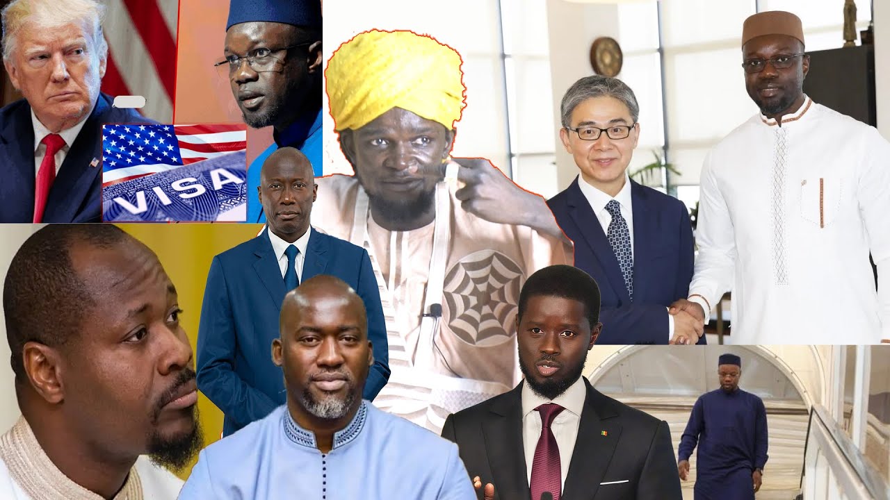 WAX DJI GUYS MARIUS SAGNA WAX AK LOUTAKH PM SONKO DÉME CHINE LILA, VISA ...