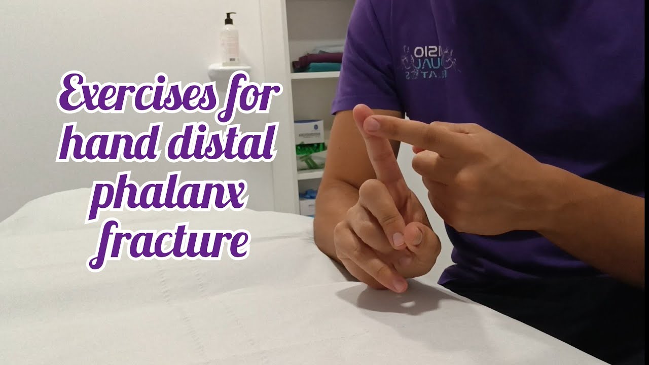 Exercises for hand distal phalanx fracture - YouTube
