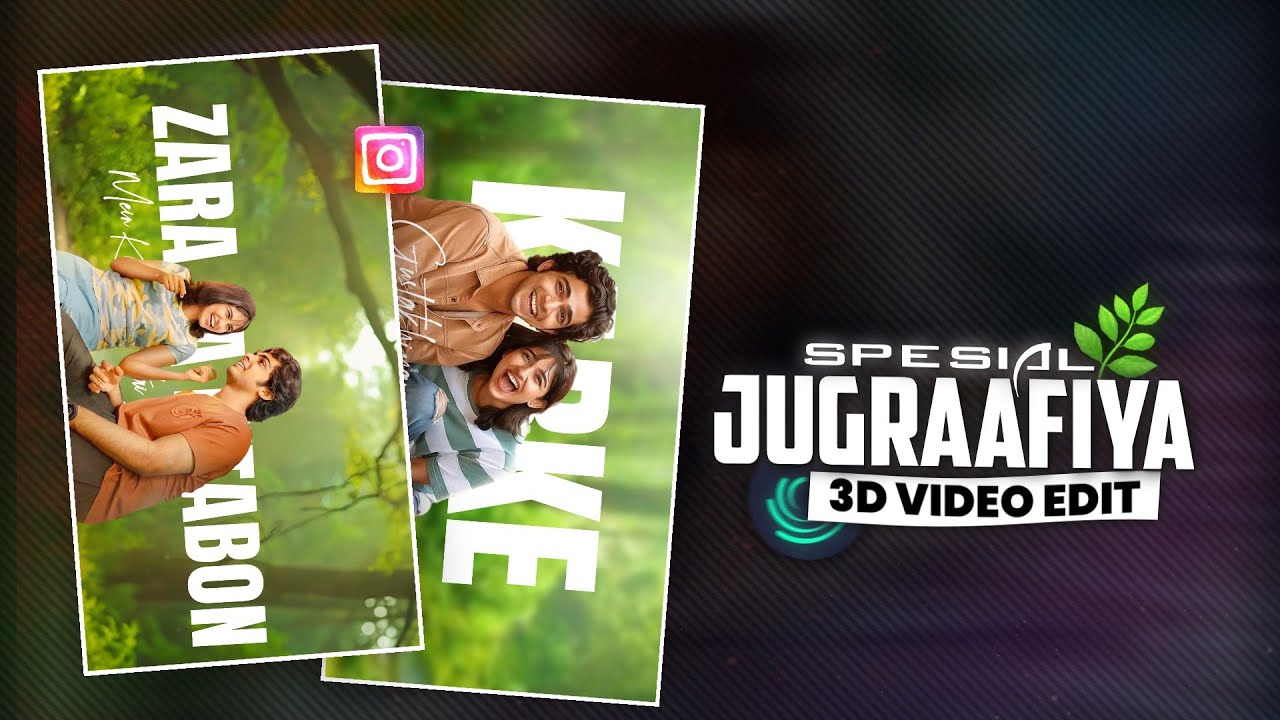 Jugraafiya Song 3D Lyrical Video Editing In Alight Motion | 3d Camera ...