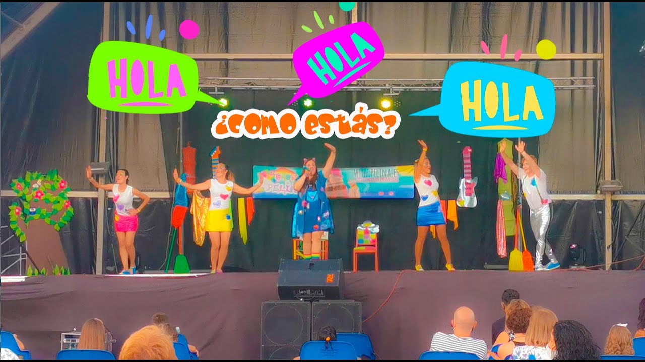 HOLA HOLA ¿COMO ESTAS? Canción infantil (Pelina en vivo) 🎶 Acordes ... HOLA HOLA ¿COMO ESTAS? Canción infantil (Pelina en vivo) 🎶 Acordes ...