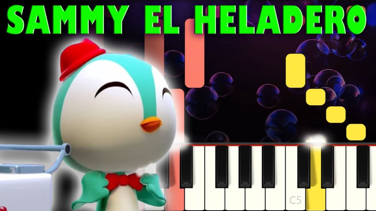 Sammy el Heladero | Piano | Tutorial | Karaoke - YouTube