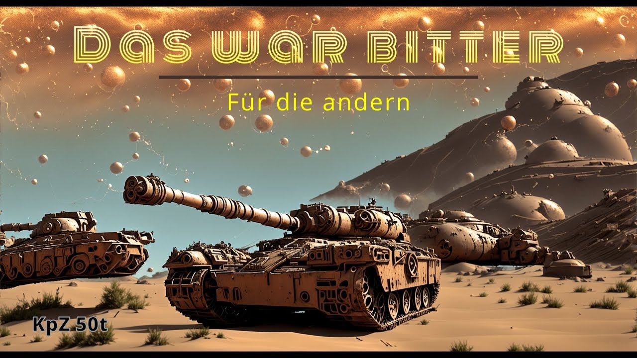 Das war Bitter - KpZ 50t - [World of Tanks] WoT gameplay - YouTube