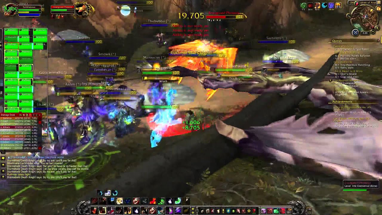 Rukhmar World Boss Jan 2016 [WoW 6.2.3] - YouTube