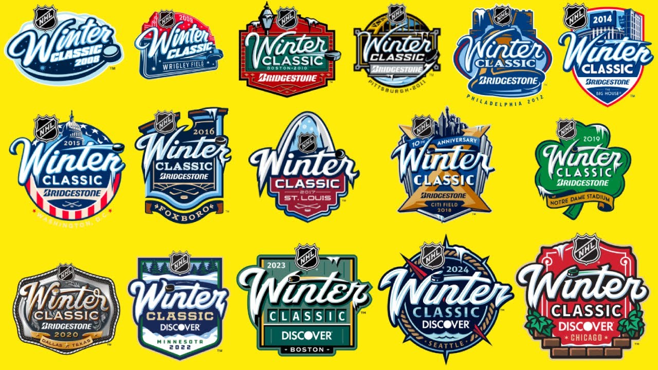 Ranking NHL Winter Classic Logos - YouTube