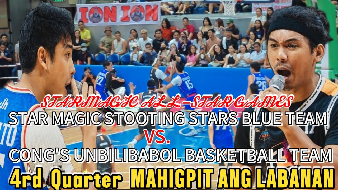 STAR MAGIC ARTIST Vs. CONG'S UNBILIBABOL BASKETBALL TEAM GRABE HIGPIT ...