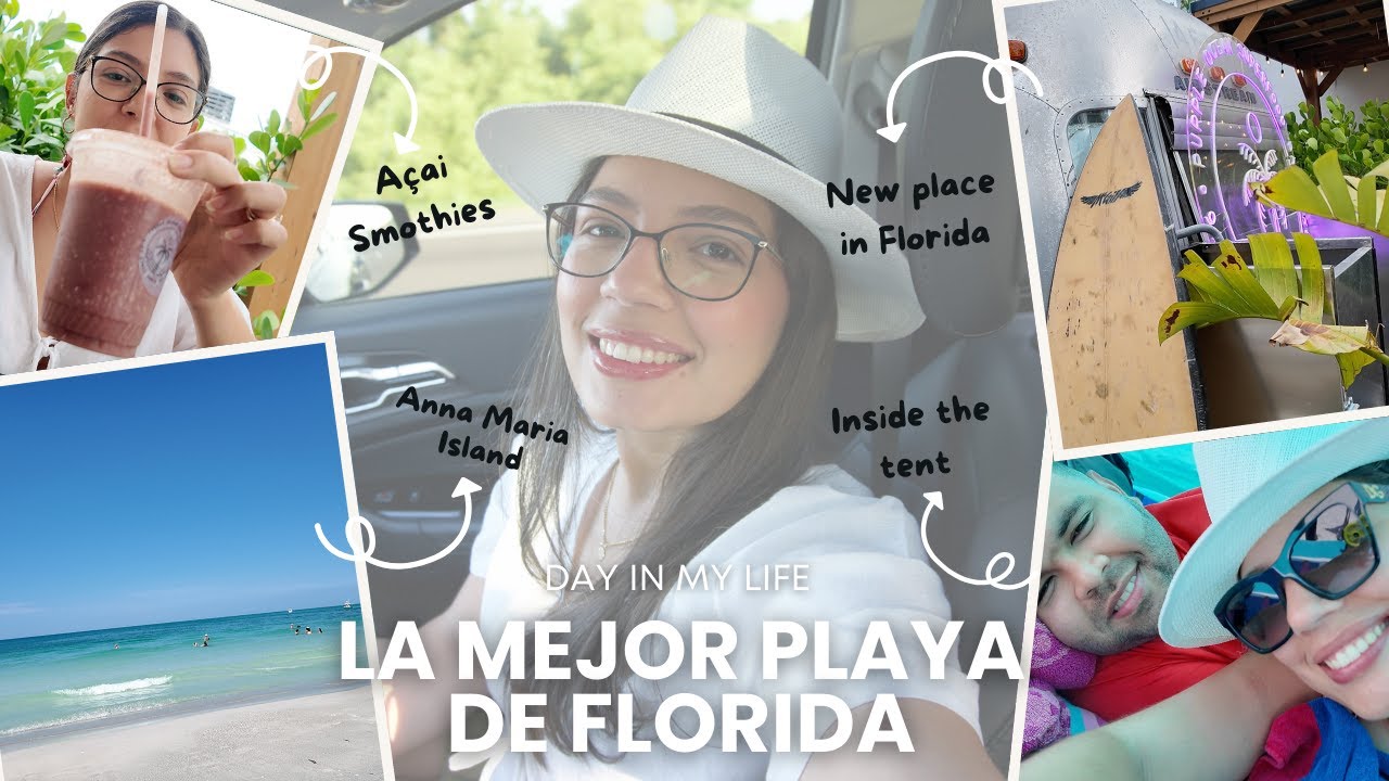 Conociendo la mejor playa de Florida | Anna Maria Island Florida, Acai ...
