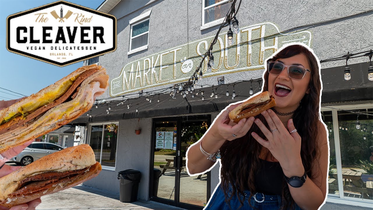 The Kind Cleaver EPIC EATS 🔪 Vegan vs Omnivore Orlando food review ...