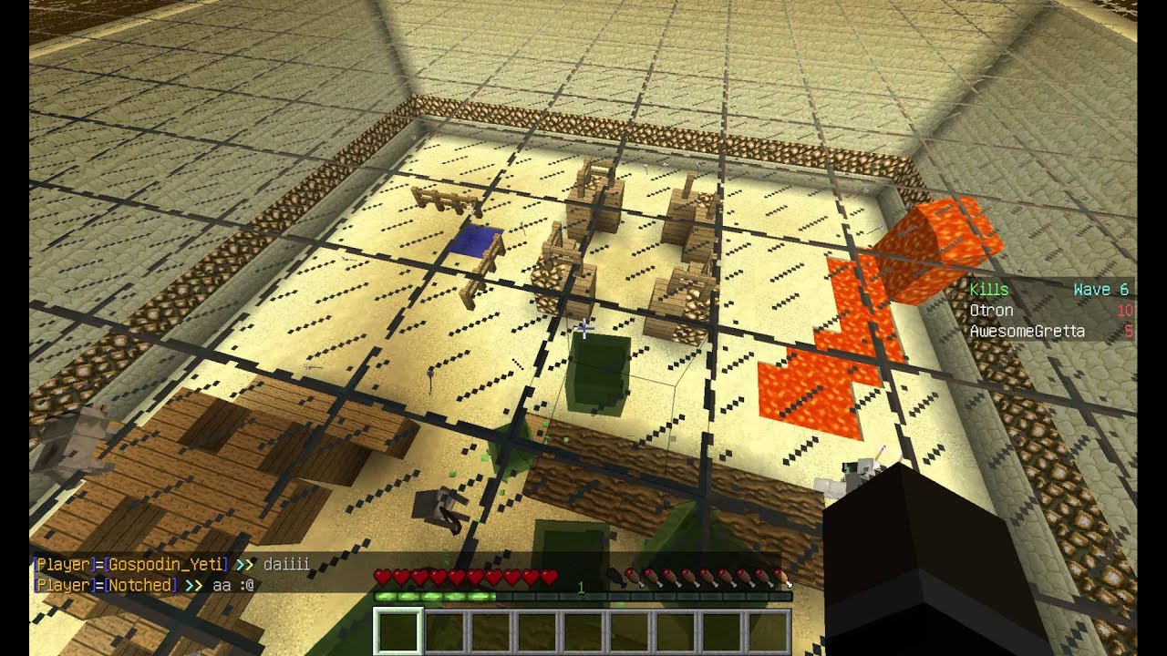 Bg minecraft mini games:S2 E2 Mob arena - YouTube