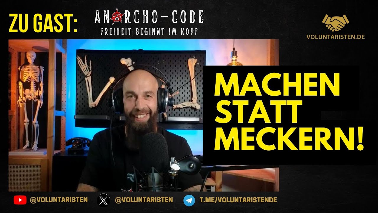Der Gesundheitsanarchist – zu Gast: Anarcho-Code - YouTube