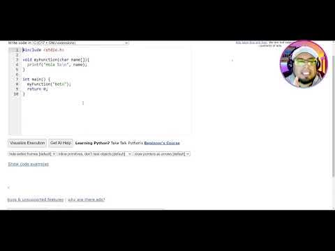 42 Parámetros y argumentos en funciones | Programación Básica en C - YouTube