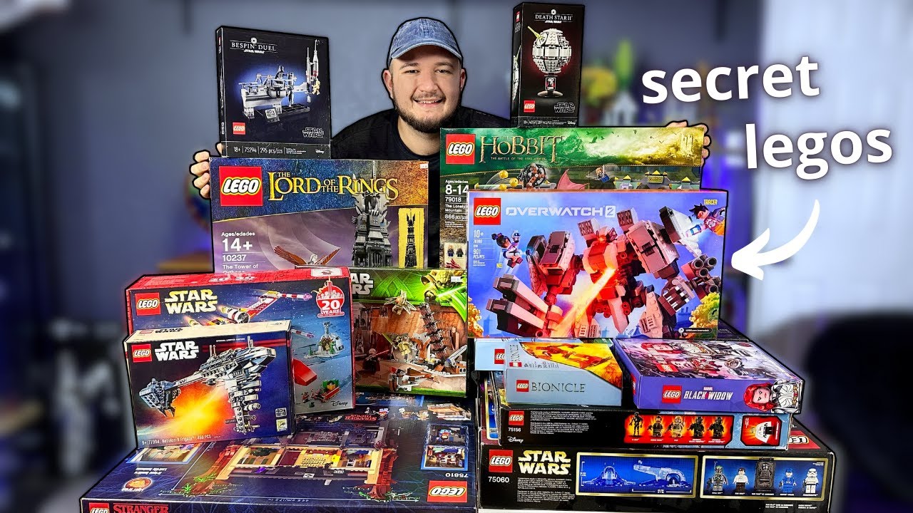 my secret lego collection - YouTube