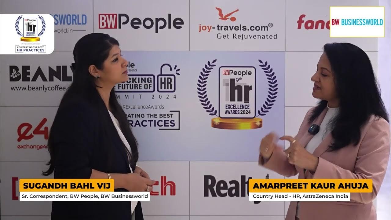 Amarpreet Kaur Ahuja, Country Head-HR, AstraZeneca India | BW People HR Excellence Summit ...