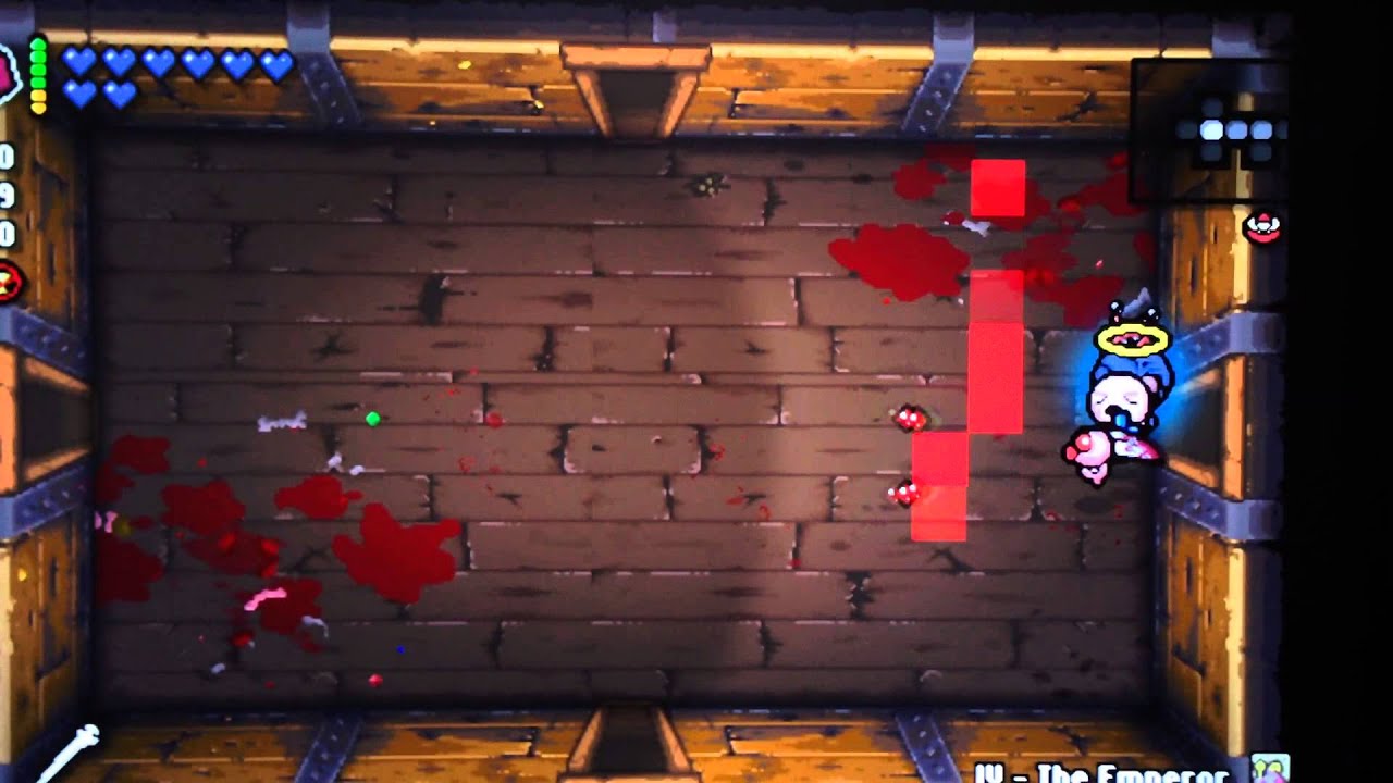 The Binding of Isaac Rebirth: Polyphemus + Sacred Heart + Proptosis ...