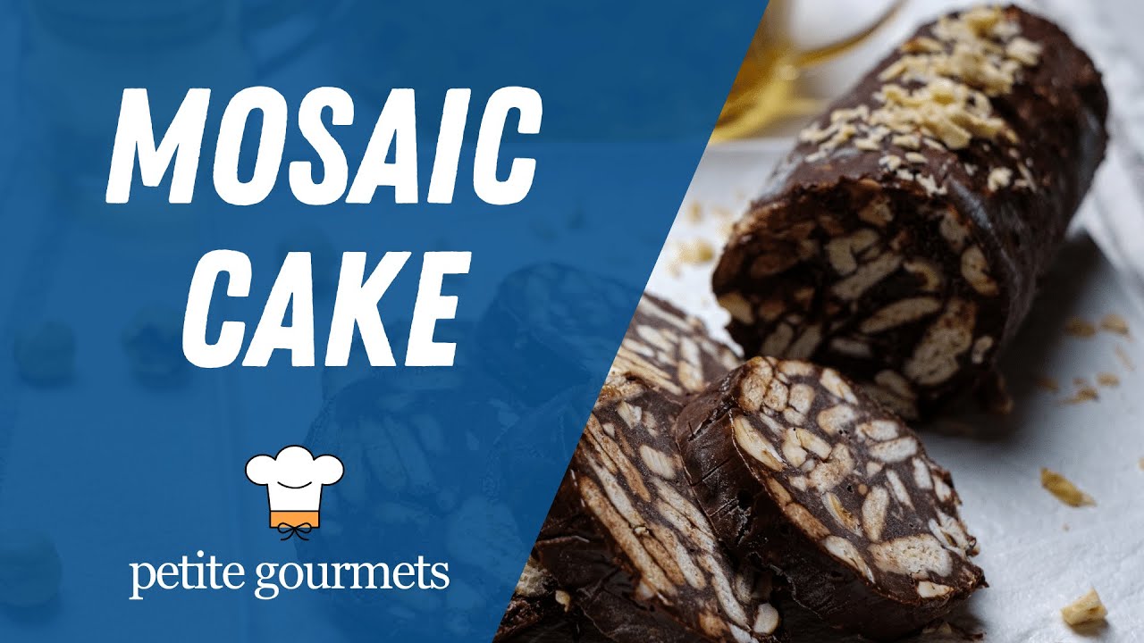 No Bake Chocolate Mosaic Cake - YouTube