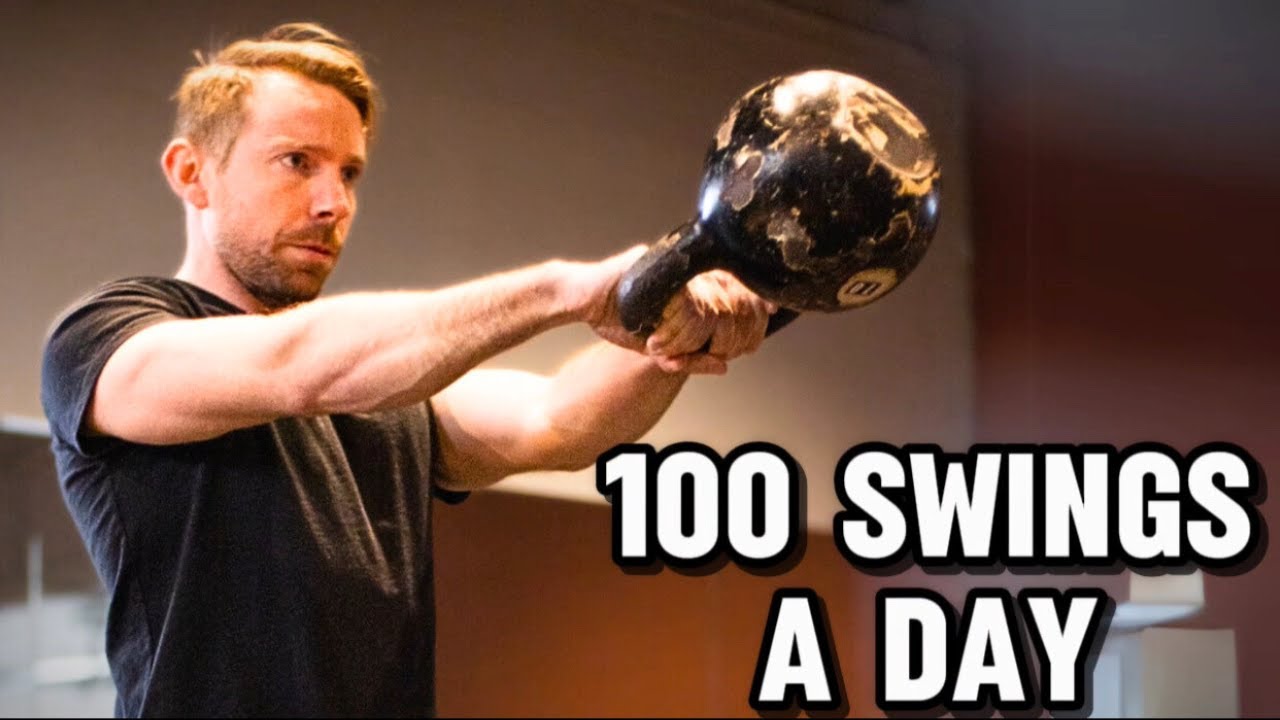 100 Kettlebell Swings A Day Challenge - YouTube