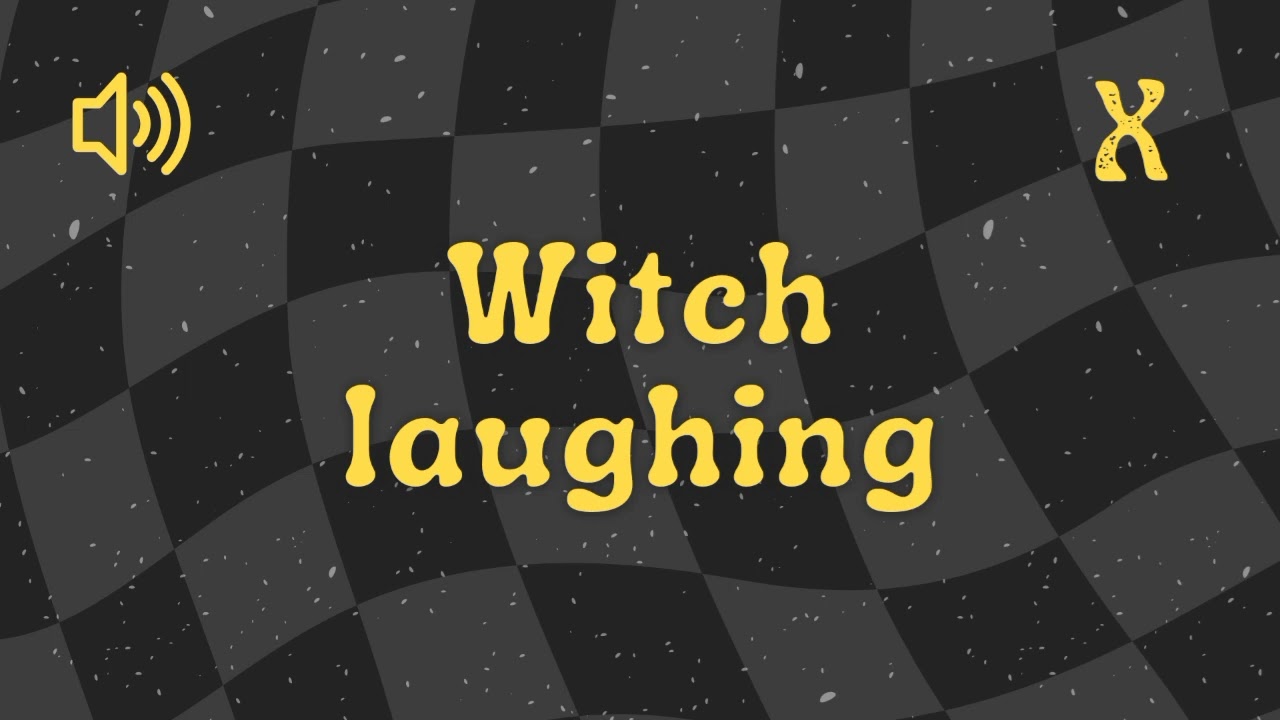 Witch Laughing - Sound Effect #horror - YouTube