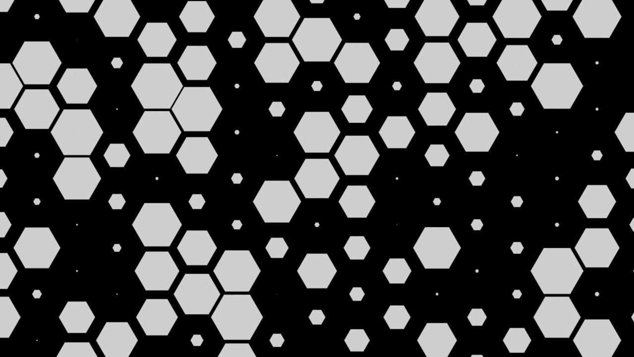 hexagon shader demo : 15 sec animation - YouTube