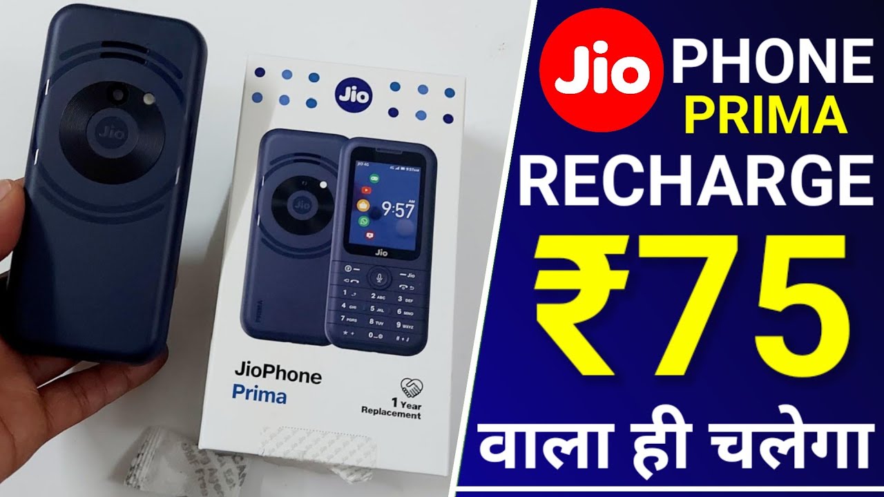 Jio Phone Prima Unboxing & Review| Jio Phone Prima Recharge Plan|Jio ...