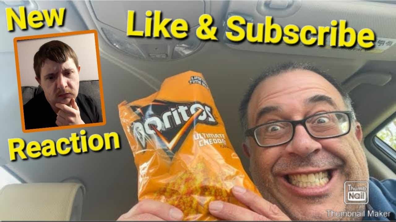 [Reaction] Doritos New Ultimate Cheddar Chips - YouTube