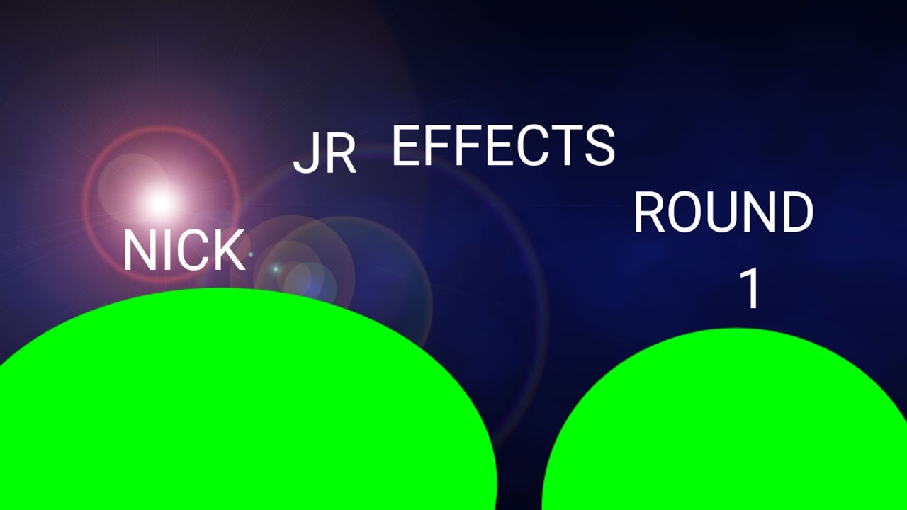 NICK JR EFFECTS ROUND 1 (AVS VERSION) - YouTube