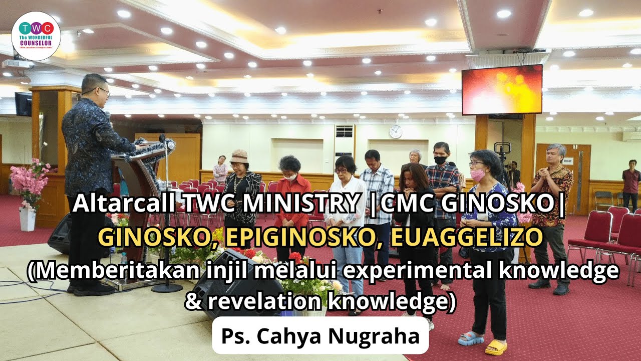 Altarcall TWC Ministry | CMC Ginosko | 𝗚𝗜𝗡𝗢𝗦𝗞𝗢, 𝗘𝗣𝗜𝗚𝗜𝗡𝗢𝗦𝗞𝗢, 𝗘𝗨𝗔𝗚𝗚𝗘𝗟𝗜𝗭𝗢 - YouTube