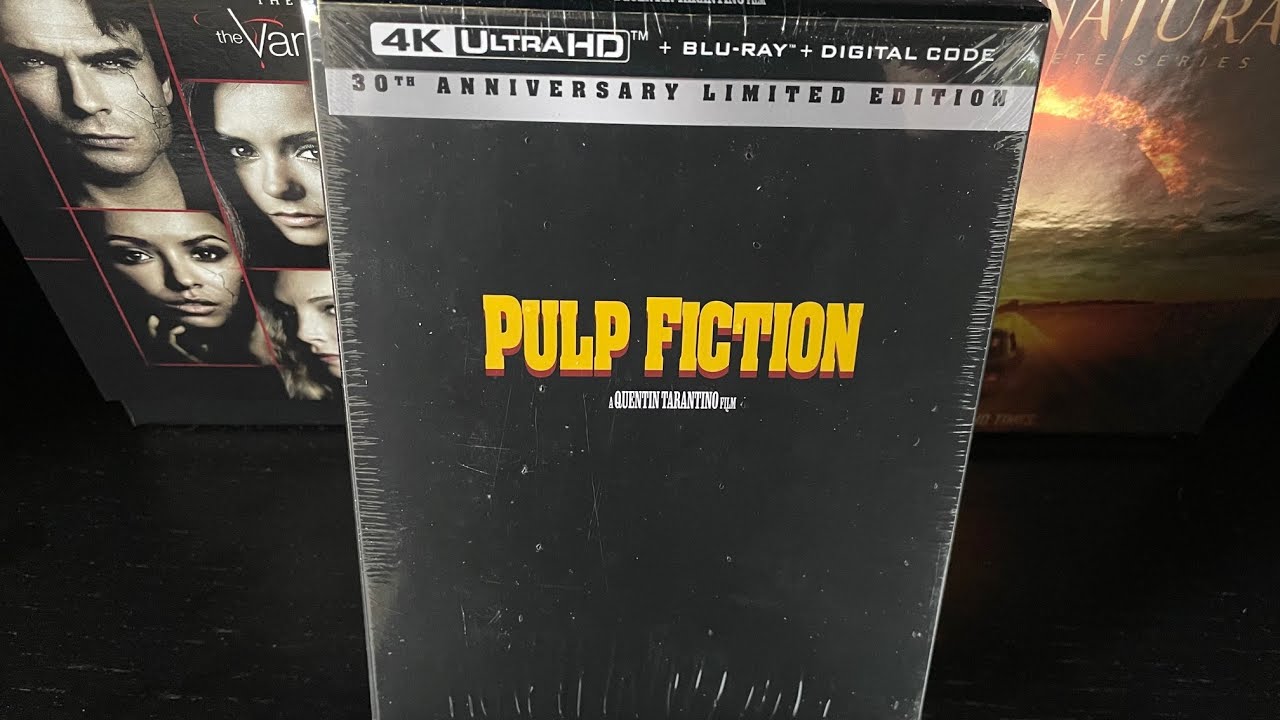 Pulp Fiction Limited Edition 4K Ultra HD Blu-ray Unboxing - YouTube