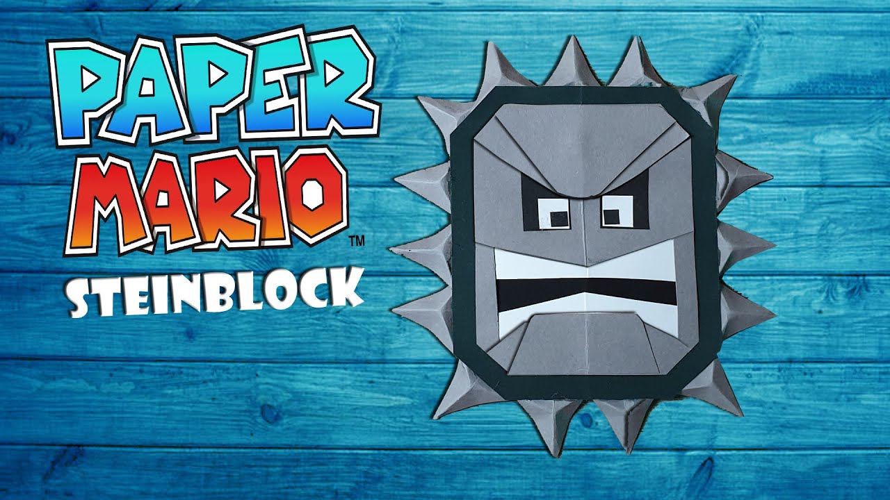 Paper Mario Thwomp