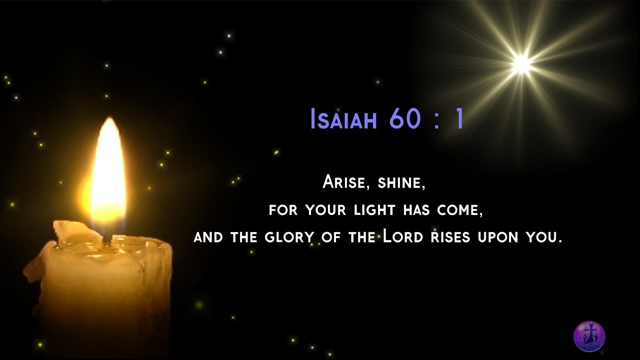 Bible Verse Isaiah 60 1 3 YouTube