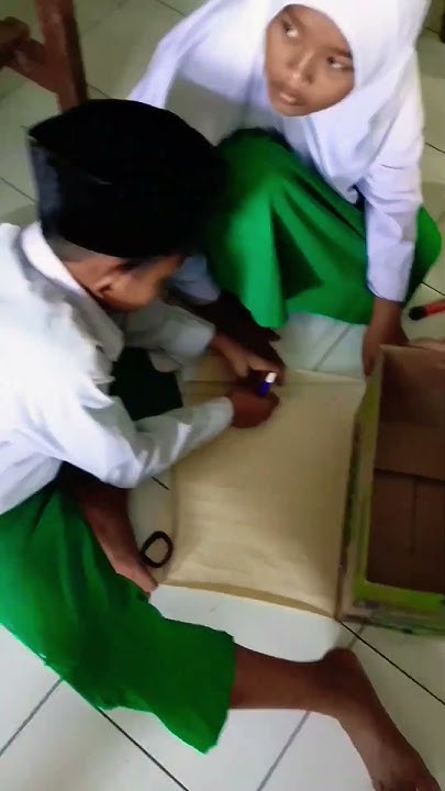 Kegiatan P5 P2 RA Membuat Bank Sampah🚮 - YouTube