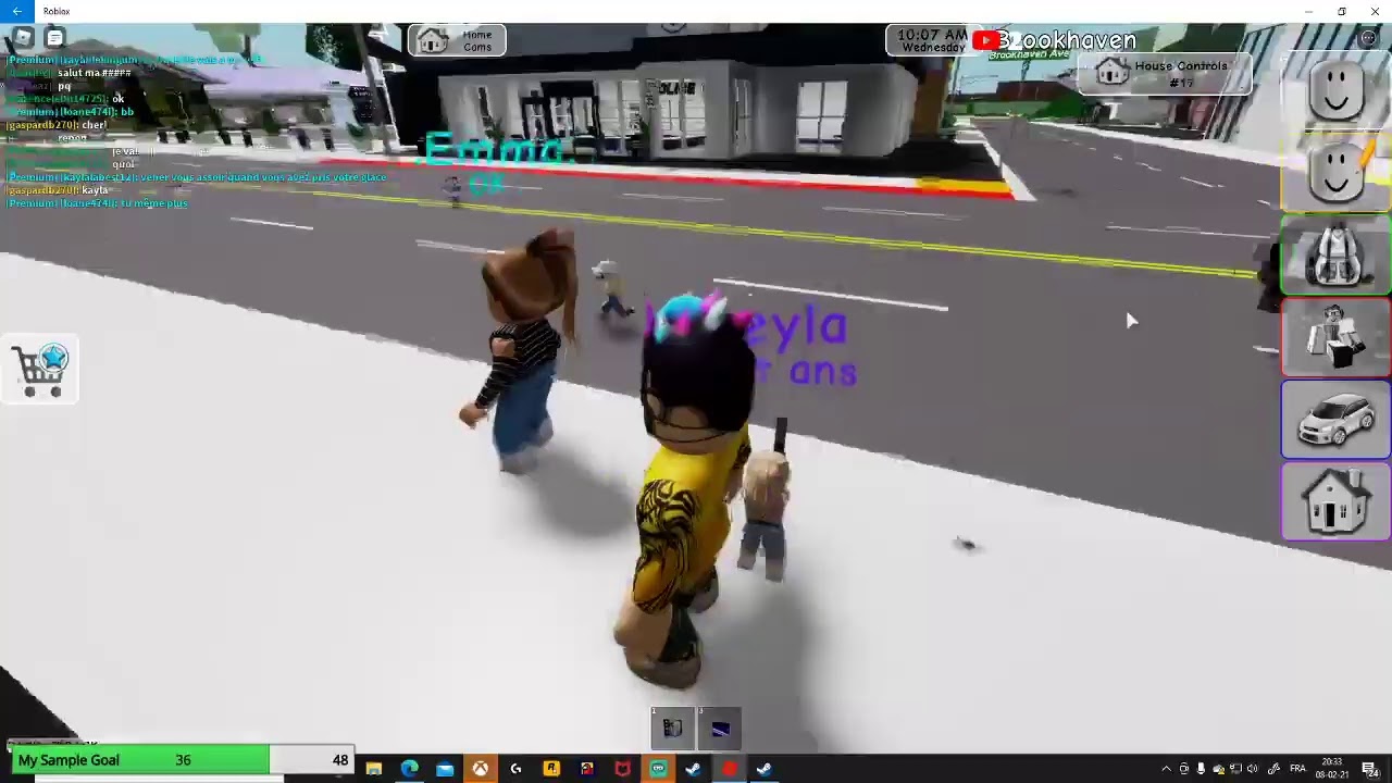 live nouvelle vie pour leo sur roblox - YouTube