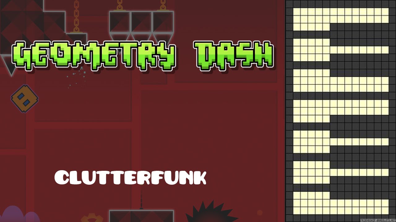 Geometry Dash - Clutterfunk [Piano Cover] - YouTube