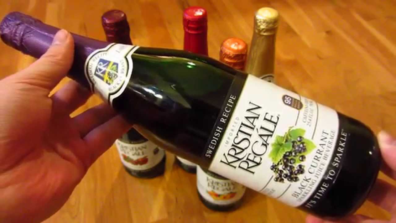 Kristian Regale - Black Current Sparkling Water - YouTube