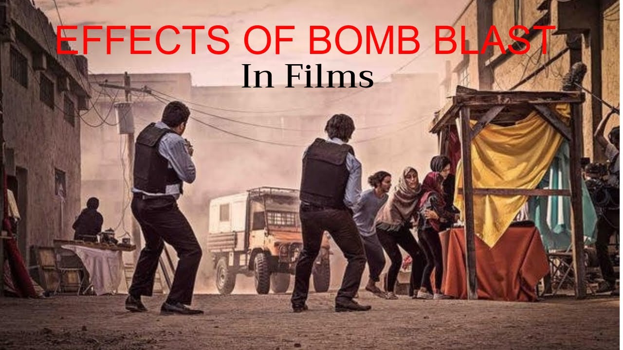HOW TO GIVE BOMB BLAST EFFECT IN FILM I Film set - YouTube